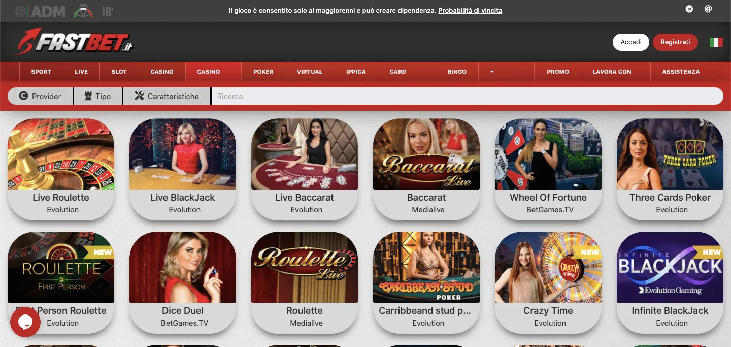 Fastbet » Miglior Bookmakers in Italia → Recensioni, Bonus e Quote